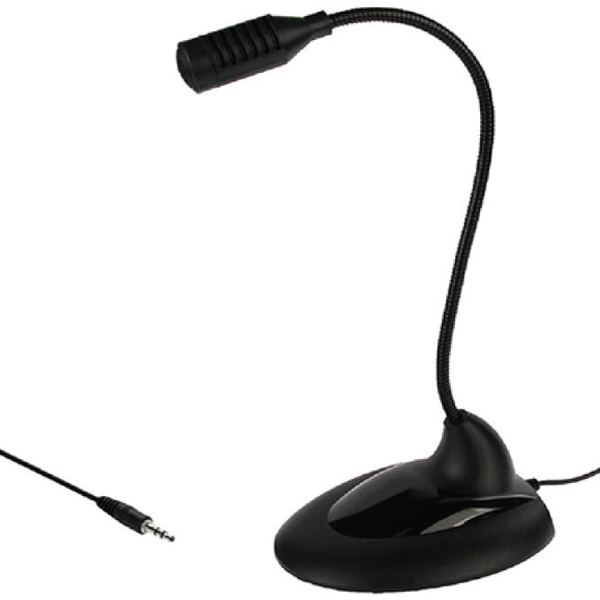 Micrófono Espiral de Mesa para Computadora, AGILER AGI-0203 ...