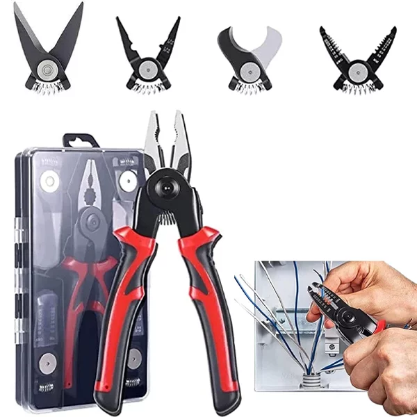 Kit de Pinzas con Puntas Intercambiables 5 en 1, KS-80005 - ELECTRÓNICA ...