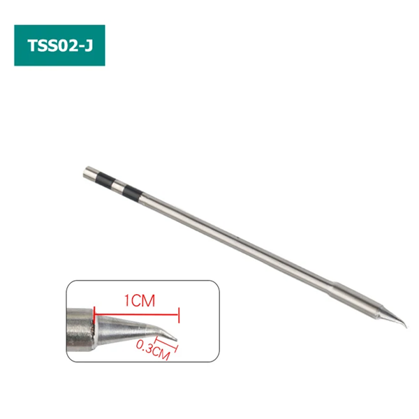 Punta Curva para Estación de Soldadura Quick TS1200A, TSS02-J-01 ...