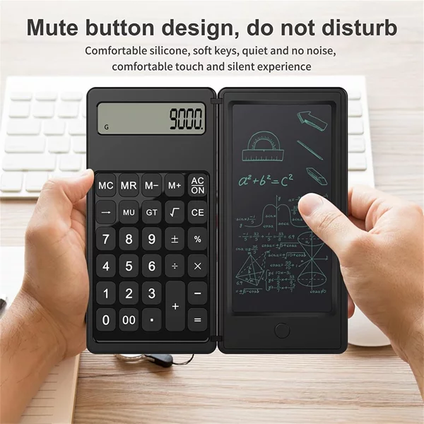 Calculadora Básica Portátil con Pizarra Electrónica de 6", C5 ...