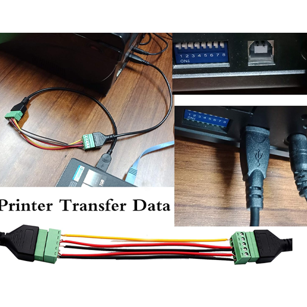 Cable USB Tipo B Macho a Terminales de Tornillo - ELECTRÓNICA GUATEMALA ...